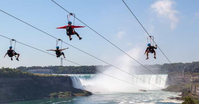 Go Zip-lining Over Niagara Falls This Summer